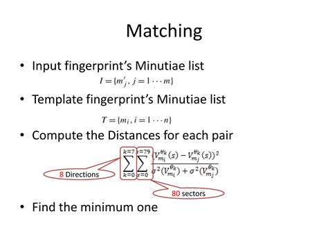 fingerprint matching from minutiae texture maps com ppt