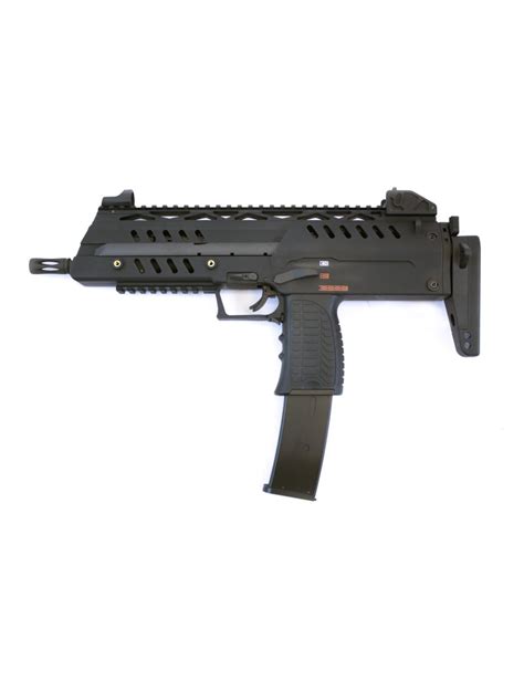We Smg 8 Gas Blowback Sub Machine Gun Black