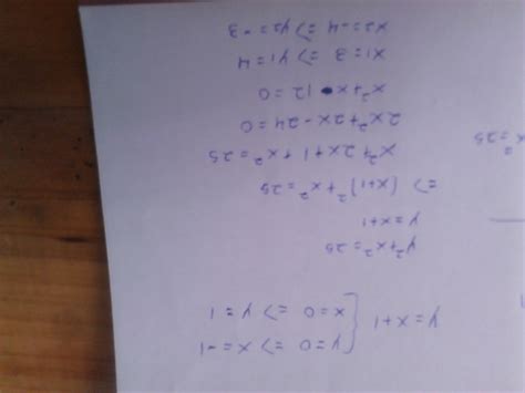 Which Graph Correctly Solves The System Of Equations Below X Y