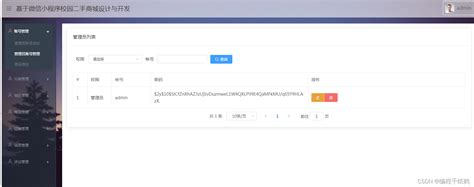 使用springbootvue微信小程序开发校园二手商城系统基于springboot的校园二手商城交易微信小程序的系统架构设计 Csdn博客