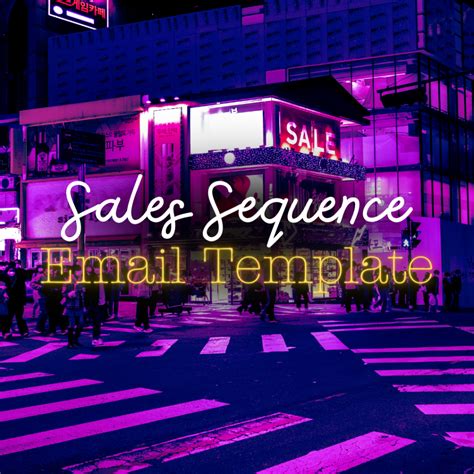 Template sales email sequence - The Copy Edge | with CiCi Reagan
