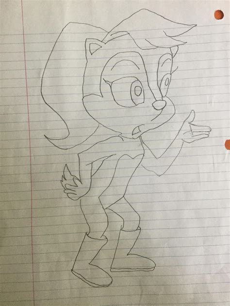 Sally Acorn Sketch 2 By Brossette On Deviantart