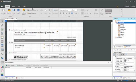 【重大更新】devexpress V181新版亮点——reporting篇（三） Devexpress控件中文网