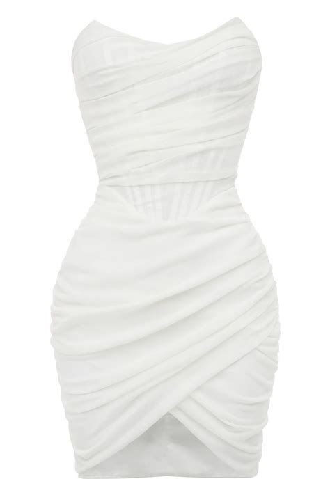 Heiress Beverly Hills Introducing Chiffon Boned Corset Dress This