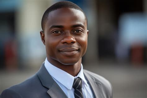 Premium Ai Image A Man In A Suit And Tie Smiling