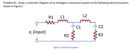 Problem 1 Draw A Schematic Diagram Of An Analogous