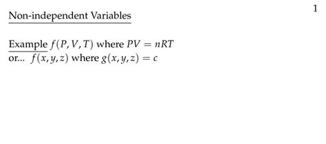 Session 42 Constrained Differentials 1 Multivariable Calculus