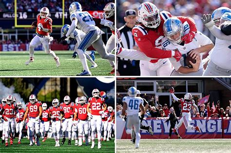 50 Photos From The Patriots Dominant Win Over The Lions