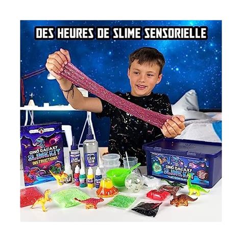 Original Stationery Kit De Slime De Dinosaure DIY De La Galaxie Ki