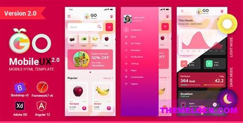 GoMobileUX V2 0 Multipurpose HTML Template Bootstrap 5 Framework 7