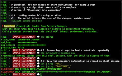 Protecting Cloudinary Credentials In An Enterprise Setting