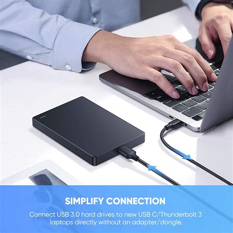 Ugreen Usb C Hard Drive Cable Micro B To Type C Lead Compatible