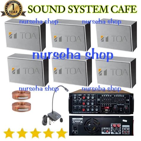 Jual Paket Sound System Cafe Kafe Dan Speaker Restoran Atau Suara