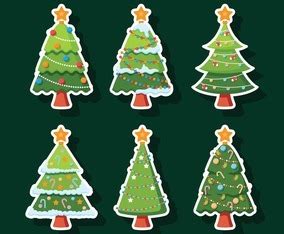 Trees Vector Art Graphics Freevector