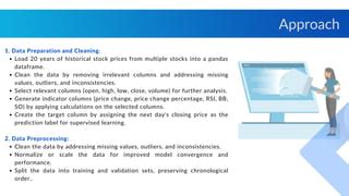 Stock Price Prediction Using Stock Eod Of Day Price Ppt