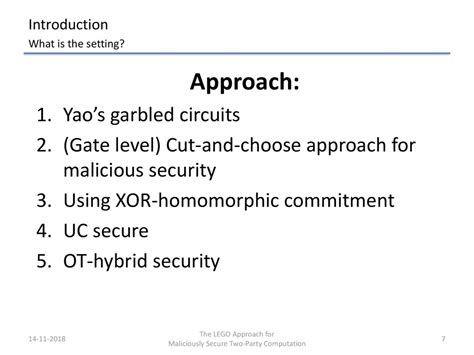 Maliciously Secure Two Party Computation Ppt Download