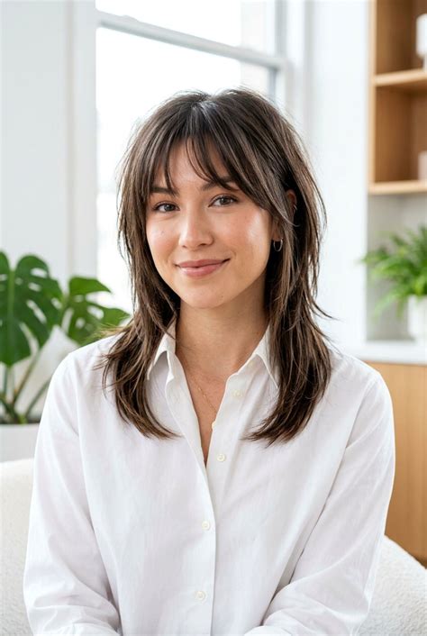 20 Best Wolf Cut With Wispy Bangs Ideas For A Soft Style Lovelyish