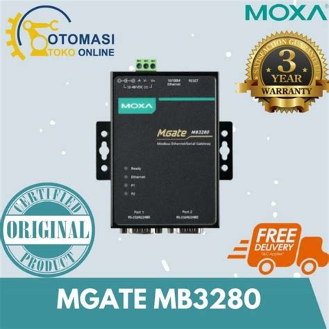 Promo MOXA MGate MB Modbus Gateway Diskon Di Seller Tikno Store Kalibata Kota Jakarta
