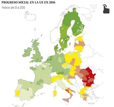 Love Geography Un Nuevo Mapa De La Desigualdad En La Ue