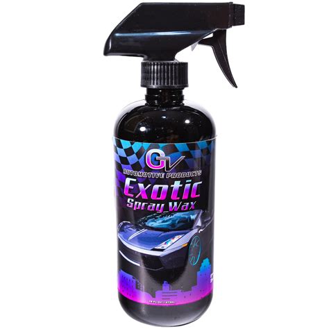 Liquid Spray Wax Gv Automotive Products