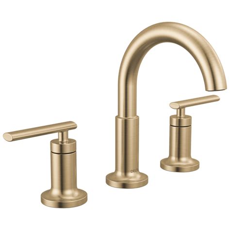 Two Handle Widespread Bathroom Faucet In Champagne Bronze 35442 Czmpu