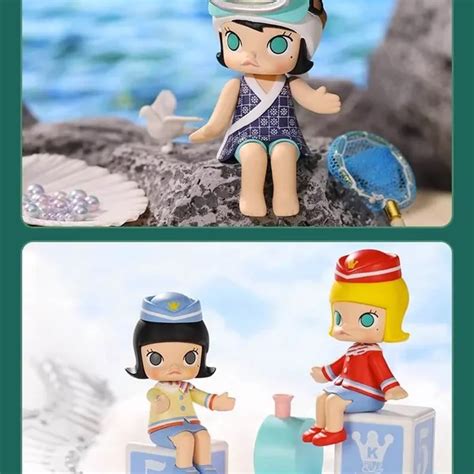 เลอกตวได Molly Happy Train Party Pop Mart ตกตาฟกเกอร Art Toys แอคชนฟกเกอร