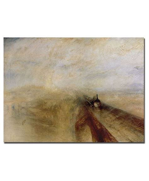 Trademark Global Joseph Turner Rain Steam And Speed 1844 Canvas Art