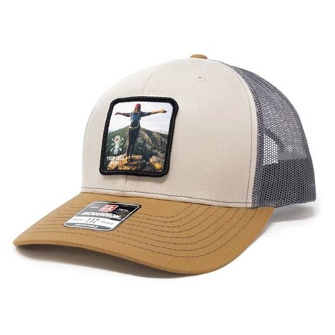 Dye Sublimated 112 Ds Richardson Twill Patch Trucker Hat Safari Sun
