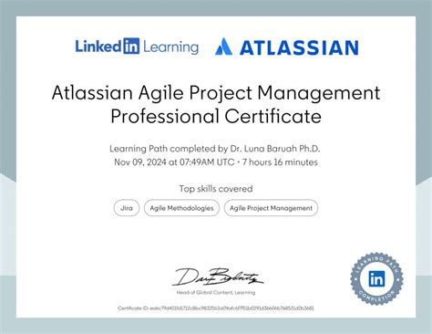 Dr Luna Baruah Phd On Linkedin Agileprojectmanagement Jira