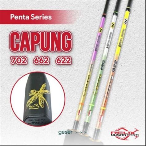 Ul RELIX NUSANTARA Dragonfly Gen 3 Fishing Rod Stick PENTA SERIES