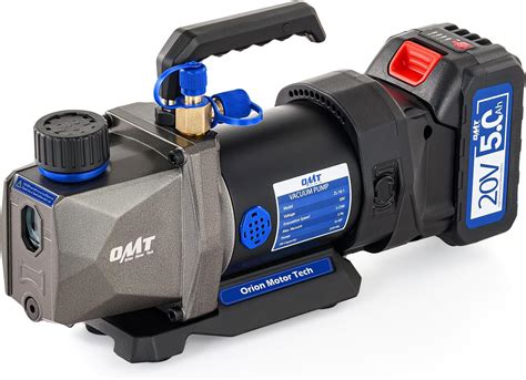 Orion Motor Tech Cordless Lithium Ion HVAC Vacuum Pump 3 Cfm Vacuum