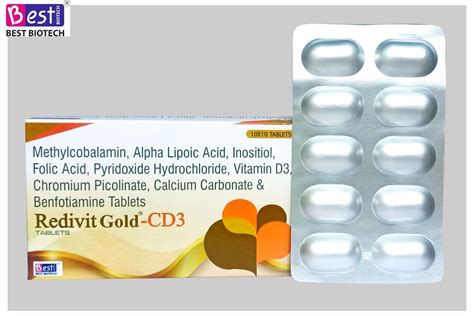 Redivit Gold Cd3 Tab Best Biotech India