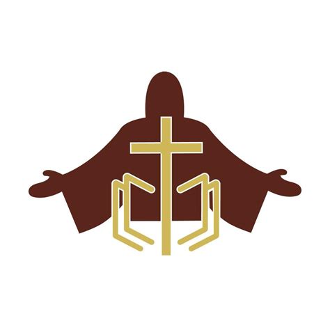 Church Christian Line Art Logo Designchristian Symbols 13040353