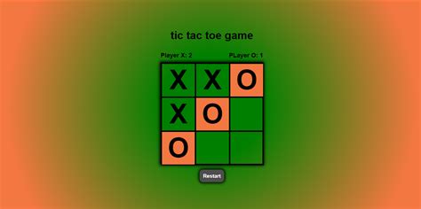 Tic Tac Toe Js Github Topics Github