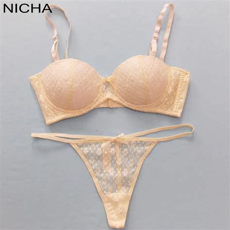 Fashion Charming Adjustable Straps Sexy Bra And G String Set Fancy Bra