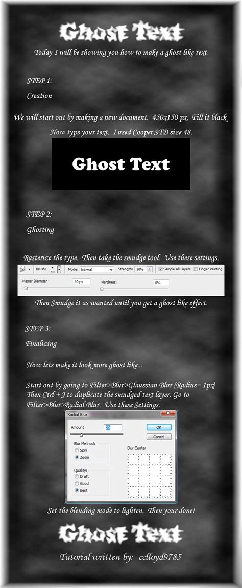 Ghost Text Tutorial
