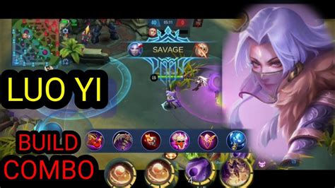 Lou Yi Newesthero Mlbb Mobilelegendbangbang Luo Yi Combo And Build