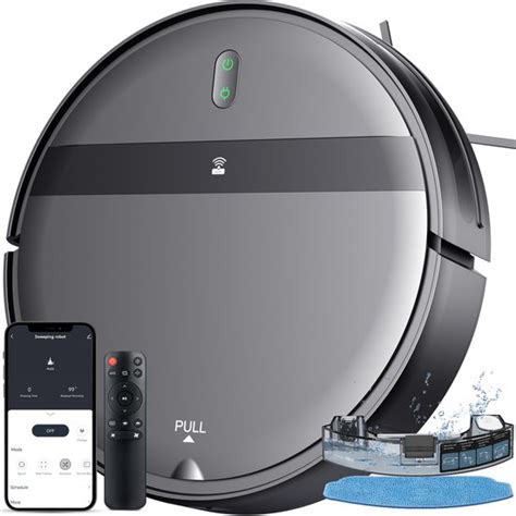 Robot Stofzuiger Met Dweilfunctie Robotstofzuiger Robot Stofzuiger