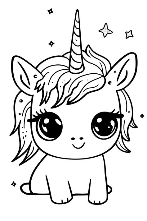 Free Unicorn Coloring Pages For Printing