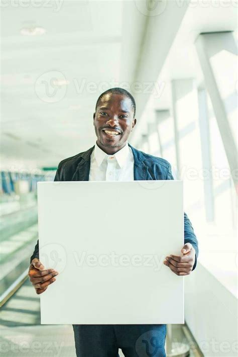Man Holding Blank Board 24753718 Stock Photo At Vecteezy