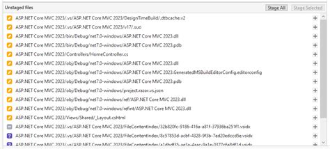 recommended gitignore for asp core mvc projects r dotnetcore