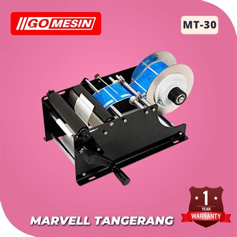 Jual Mesin Labeling Botol Gomesin Mt 30 Mesin Tempel Stiker Botol