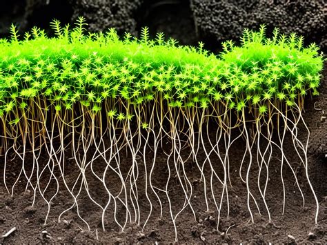 Simbiose Micorrízica Fungos E Plantas Unidos