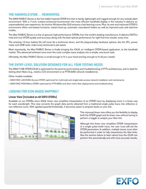 Best Exfo Otdr In India At Affordable Prices Pdf