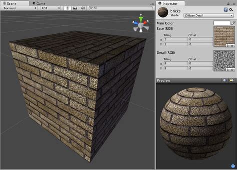 Unity Manual Diffuse Detail
