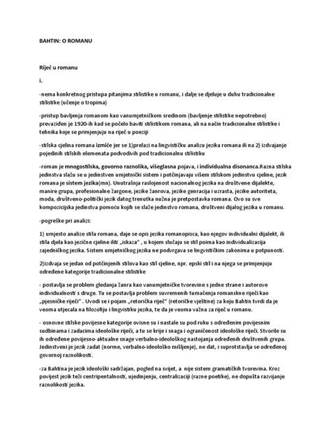Bahtin Pdf