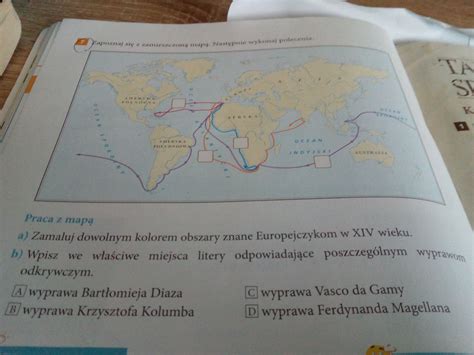 Zapoznaj się z zamieszczoną mapą Następnie wykonaj polecenia Brainly pl