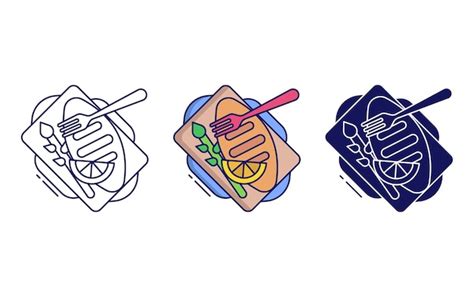 Premium Vector Grilled Lula Kebab Vector Icon
