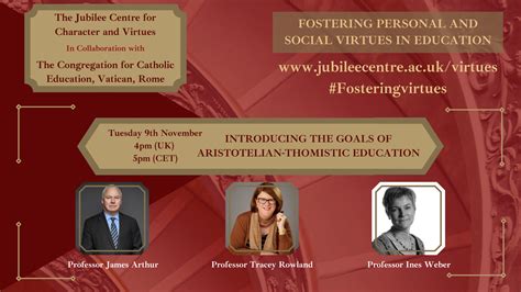 Centre Hosts Introducing The Goals Of Aristotelian Thomistic Education