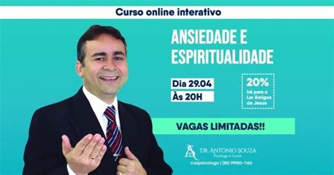 Curso Ansiedade E Espiritualidade Online Sympla
